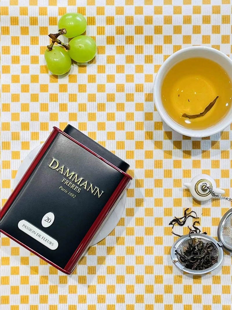 Dammann Passion Fruit White Tea - Французький квітково-фруктовий ...