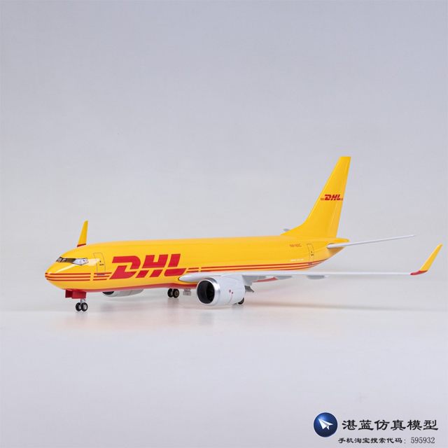 Cargo aircraft model collection Boeing 737 simulation assembled civil ...