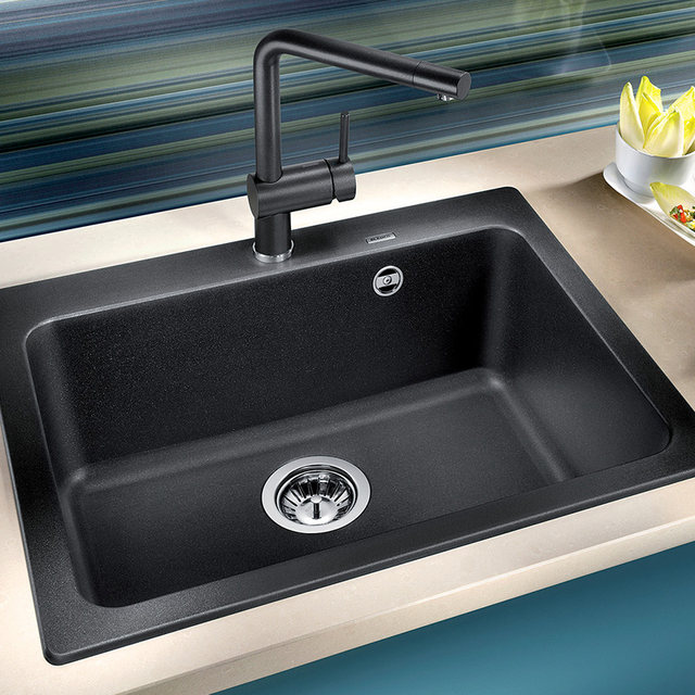 German platinum wave high Blanco granite Gongshi water tank Naya6 ...