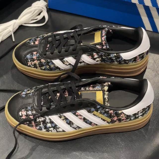 New gazellebold women's low -top retro leisure increases thick sole ...