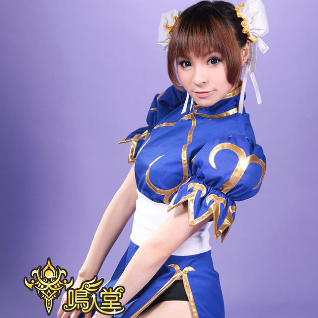Naruto Hall cosplay cross-border animation Street Fighter Chunli ...