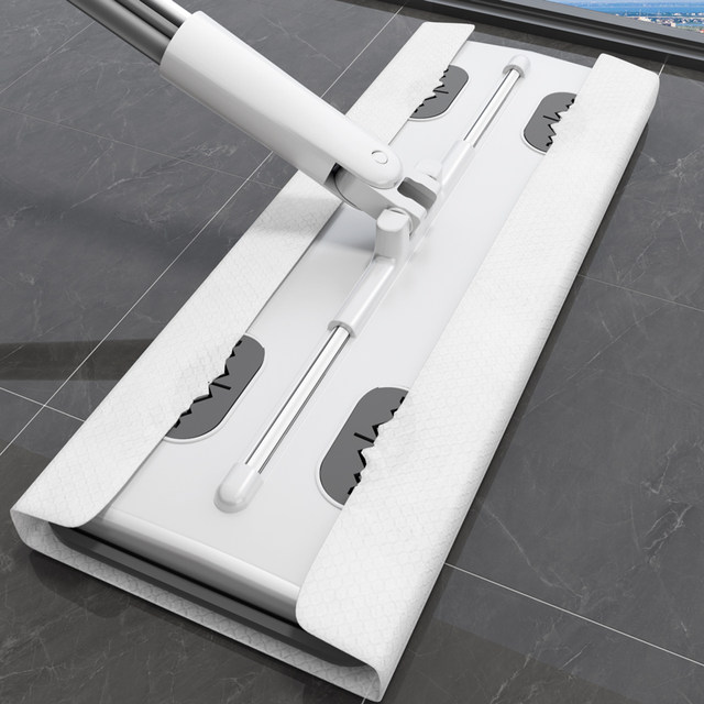 Static and dust removal paper mop, free -handed tablet mopping home one ...
