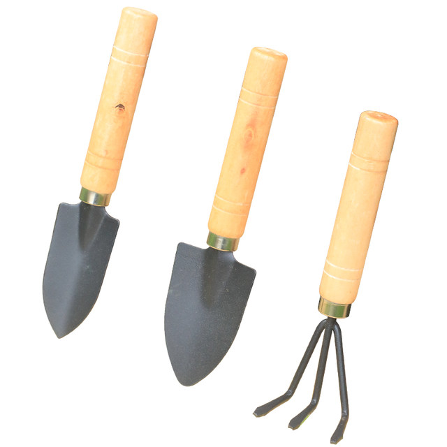 Potted small shovel planting flowers and raising flowers shovel loose ...