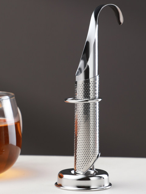 Tea filter stainless steel smoke bucket -shaped portal portable tea ...