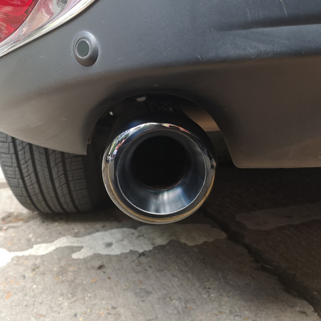 Suitable for 14-19 Volvo S60L modified T3T5 tail throat exhaust pipe decorative automotive ...