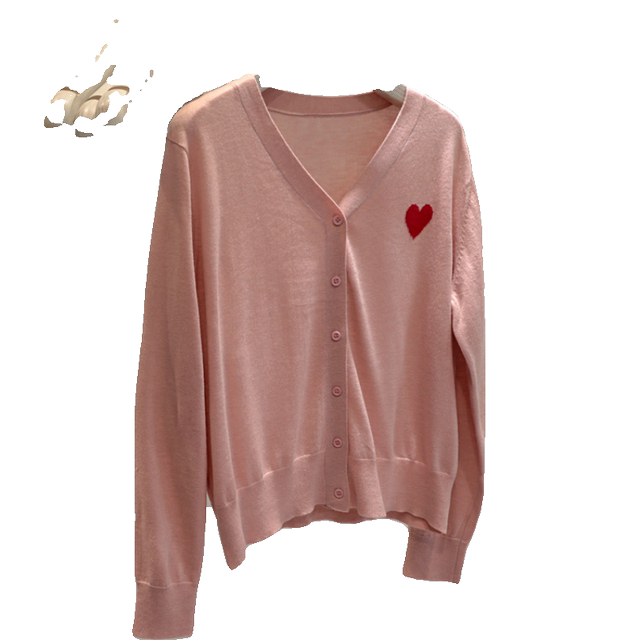 High-end reputation goods ~ Gentle comfortable V-neck long-sleeved ...