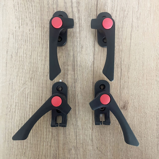 RV trailer, caravan, exterior sliding window accessories, glass support ...