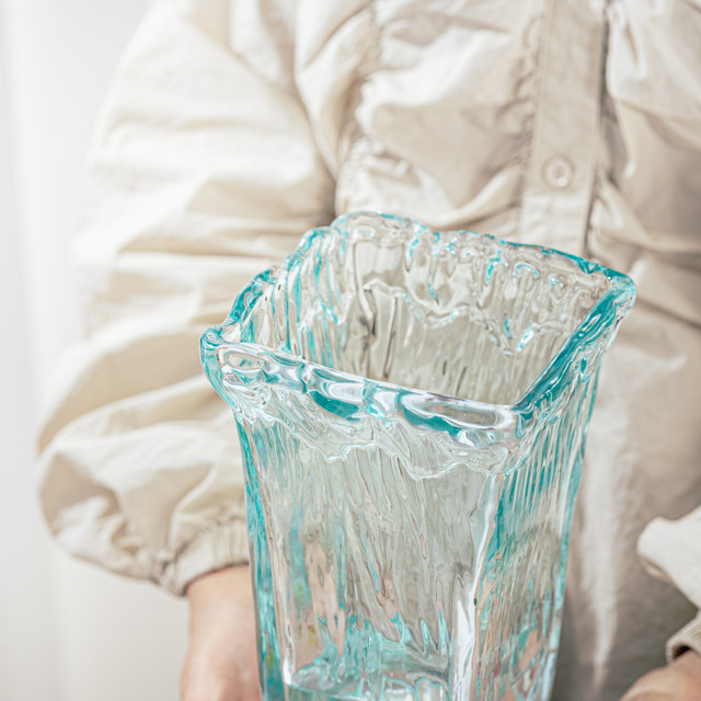 High-end light luxury Spanish glass vase decoration living room ...