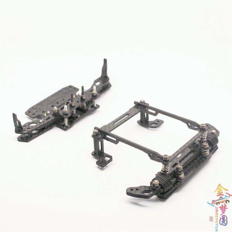 Self-made Tamiya four-wheel drive modification and upgrade kit FMA ...