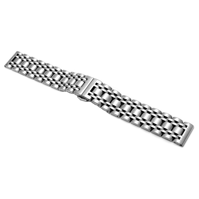 Watch strap steel strap watch chain men's butterfly buckle stainless ...