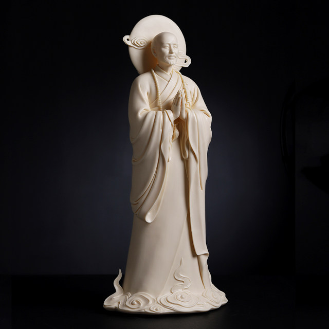 Dai Yutang Lin Yi's New Ceramic Ornament, the Statue of Master Mingyue ...