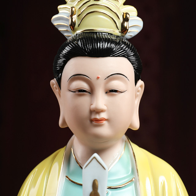 Dai Yutang Ceramic Ornaments Bixia Yuanjun Statue Taishan Empress ...