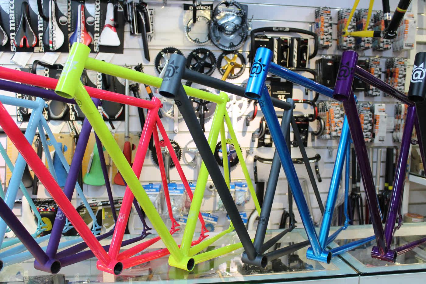 Octachi Fixed Gear Bike Frame Set - 4130 Chrome-Moly Steel