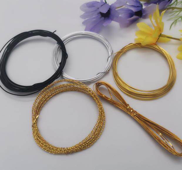 Pintura de Arena de Seda Dorada Cloisonné Esmalte Artesanal - 1mm & 0.3*1