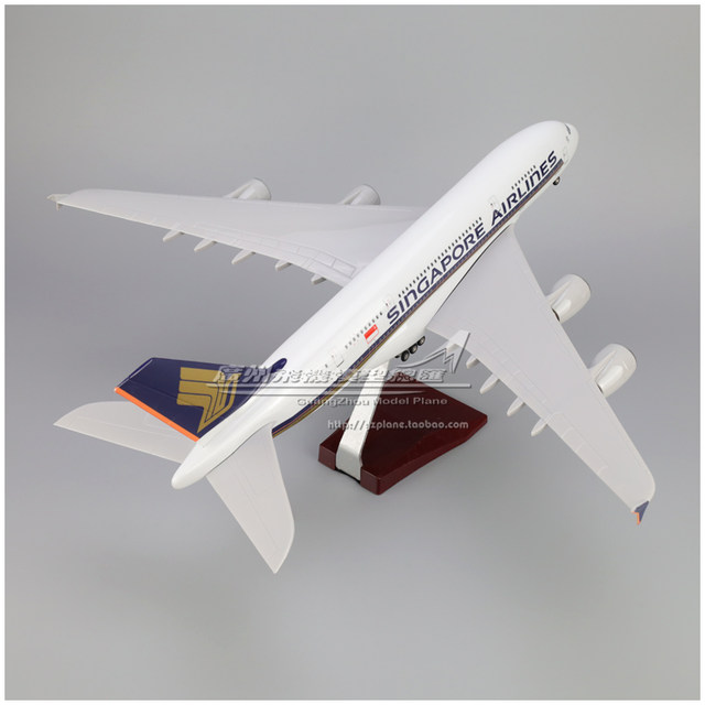 Singapore Airlines Airbus A3809V-SKA resin simulation passenger ...