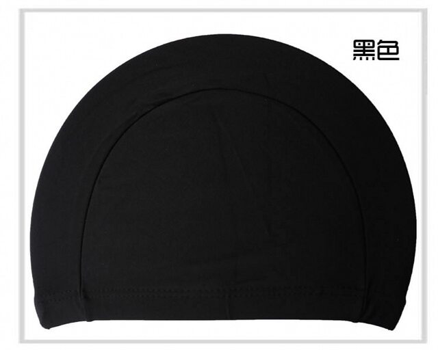 New solid color stylish comfortable swimming cap for men and women ...