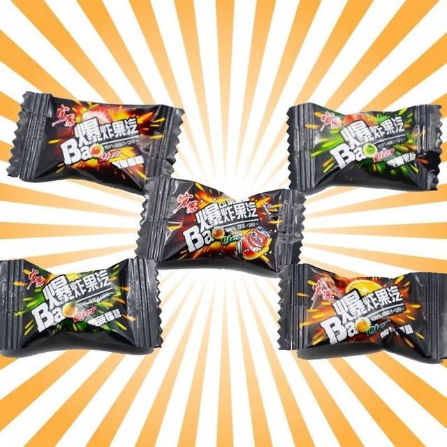 Hongyuan Explosive Fruit Soda Candy Fruit Candy Explosive Fruit Soda ...