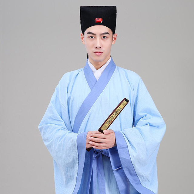 Rental Hanfu Men's Straight Hem Regular Hanfu Chinese Studies Master's ...