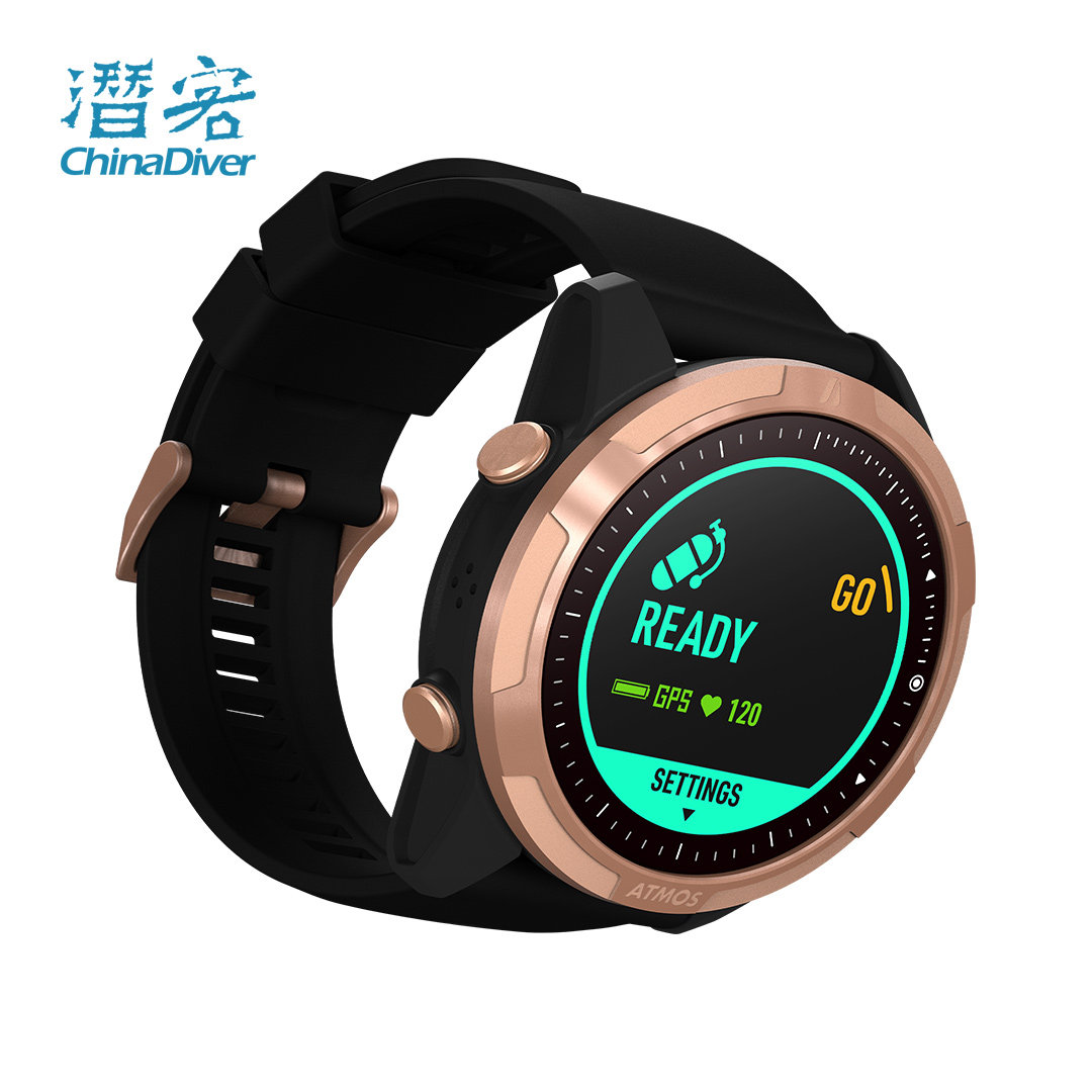 Atmos Mission 2 Diving Computer Watch | Rechargeable with GPS for Scuba ...