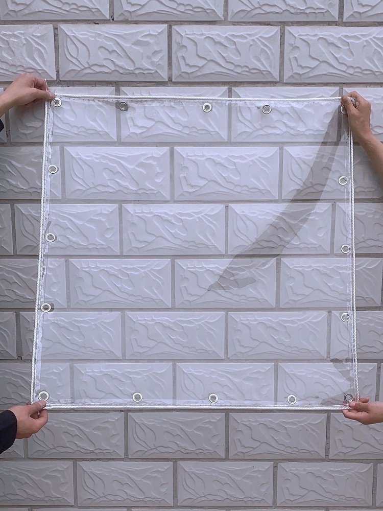 Rain-Proof Cloth Transparent Tarpaulin - Balcony Rain Shield Artifact