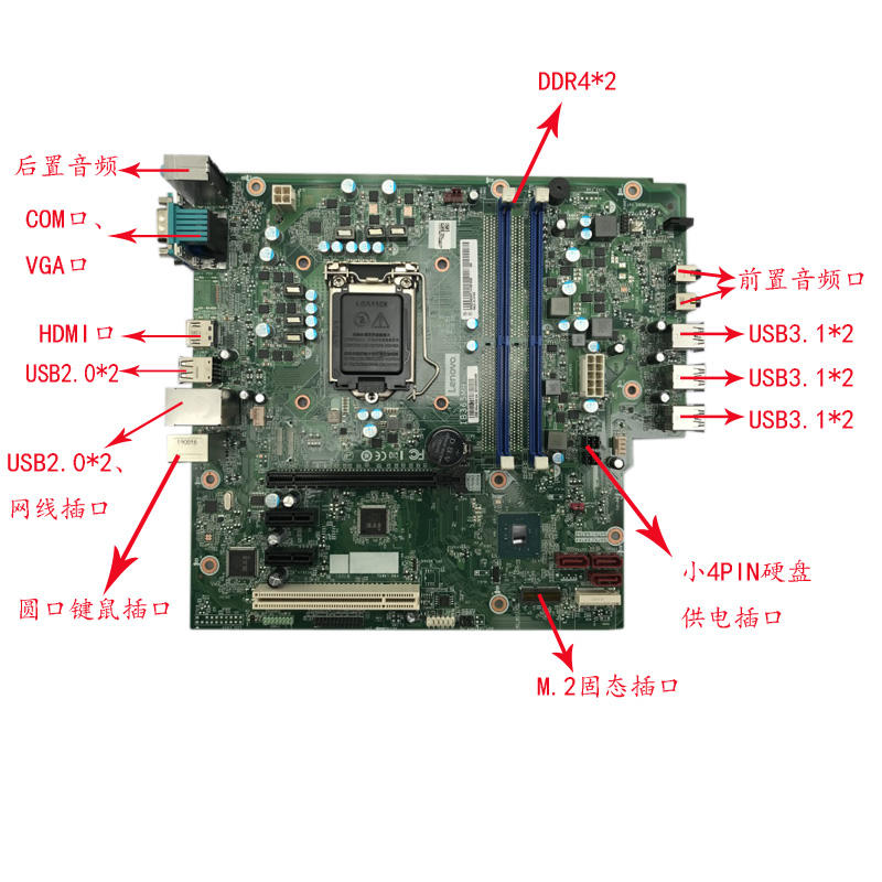联想原装IB360MHIB365MH主板 ThinkCentre E76P/M415/4900V 1151-淘宝网