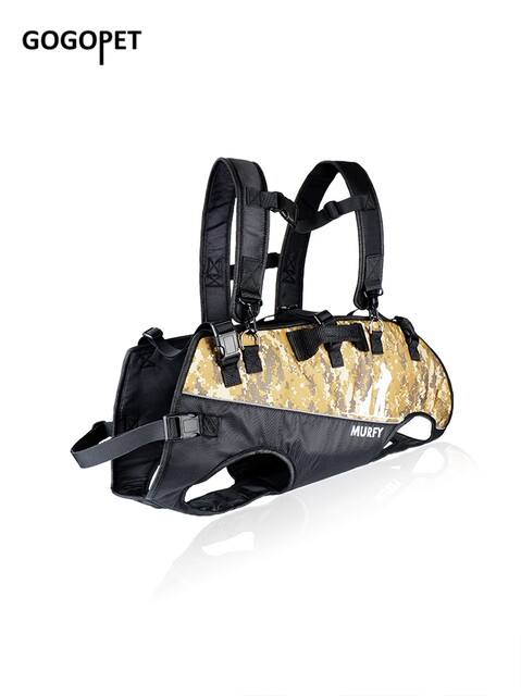 Large dog backpack backpack dog artifact back dog bag backpack Portable ...