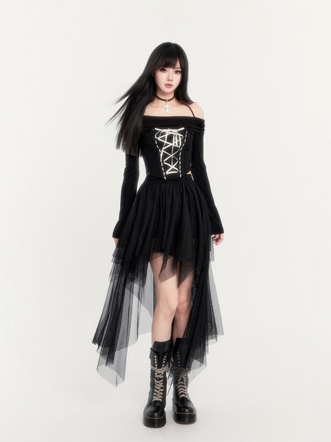 Vock romantic ashes design sensor straps flat shoulders and long ...