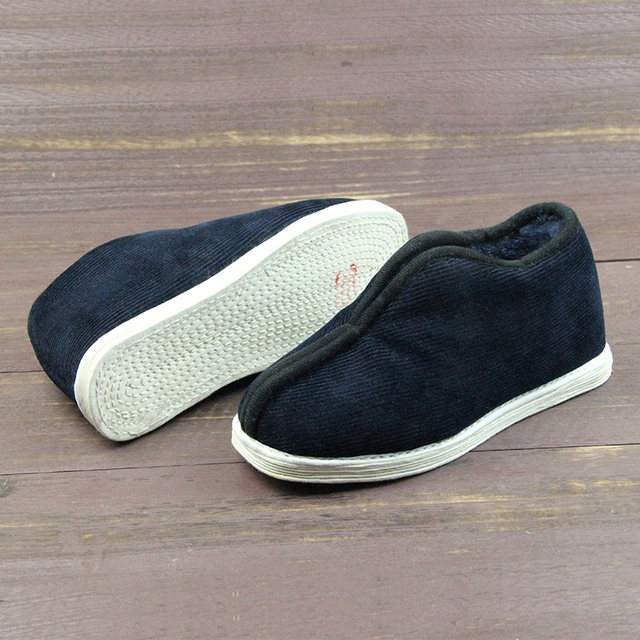 Old Beijing cloth shoes for men and women in winter warm cotton shoes ...