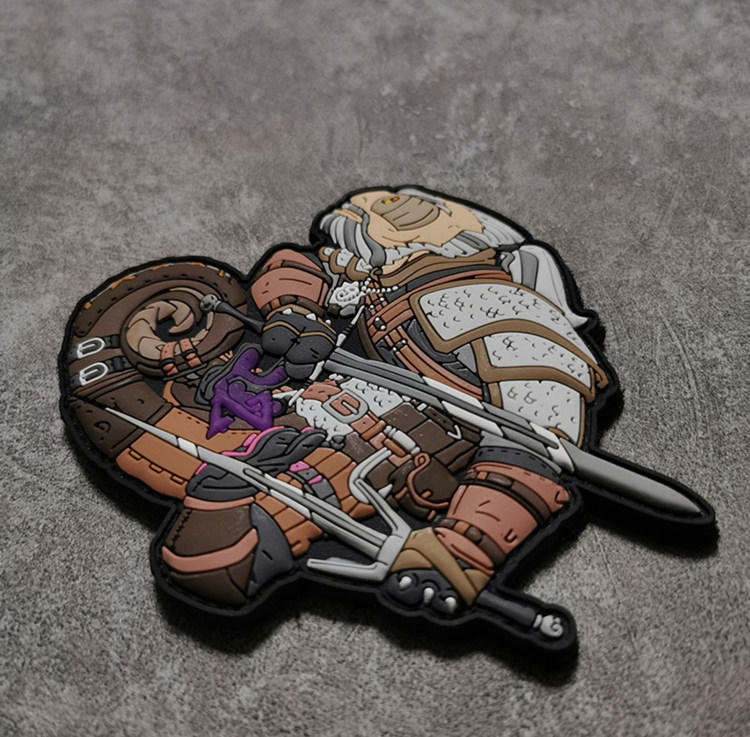 German TacOpsGear Witcher Geralt Chameleon Morale Badge Velcro Badge ...
