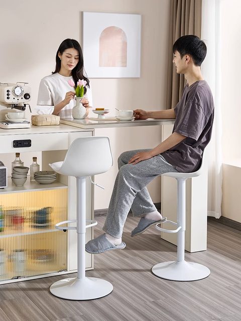 Bar chair household high stool lifting chair chair commercial bar stool ...
