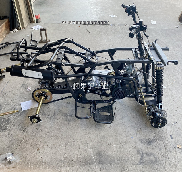 Four-wheel off-road motorcycle accessories GY6 engine Hummer ATV full ...