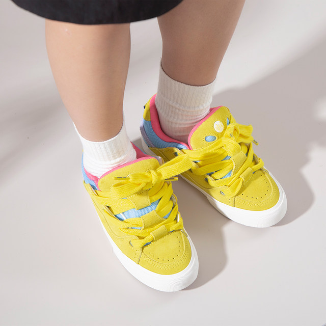 Stubborn Ollieskate Bread Bread Shoes Turning Mao Yellow Powder Blue ...