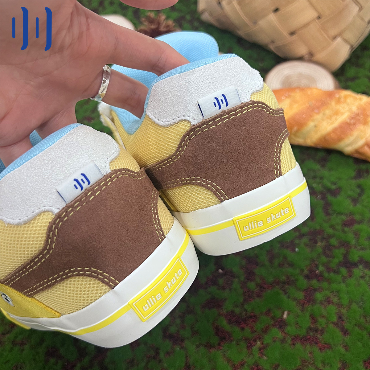 Stubborn ollieskate bread shoes sea salt cheese color matching BAKE ...