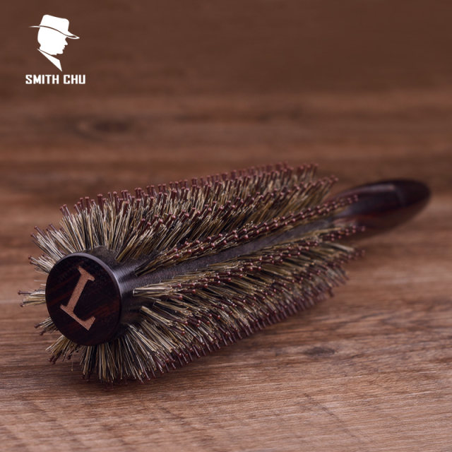 Hair salon professional boar bristle curly long hair comb for women's ...