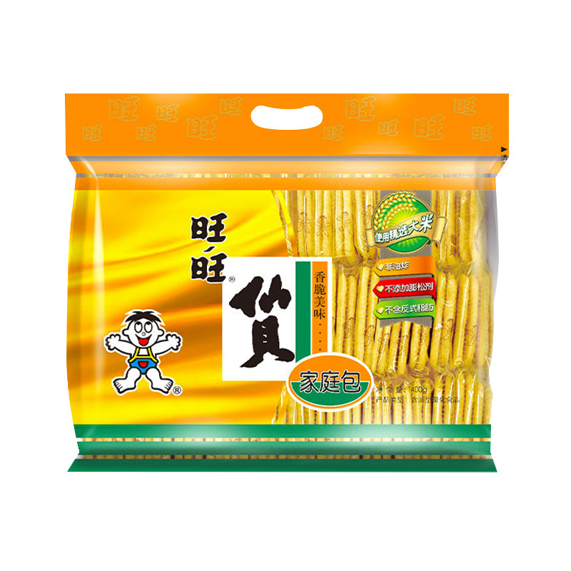 Wangwang Xianbei Snacks Crocantes e Estufados 400g