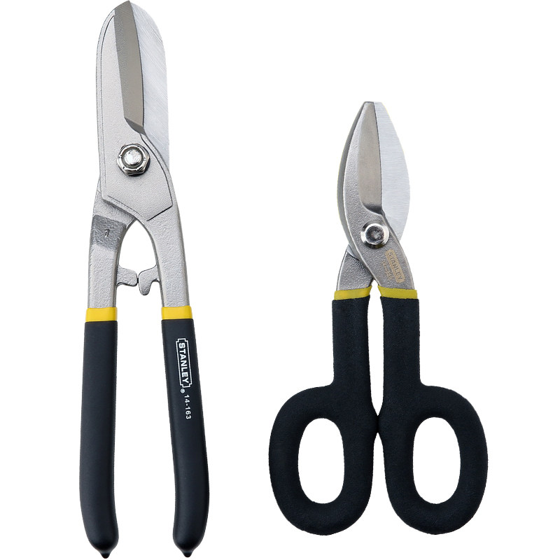 Stanley Stainless Steel Plate Shears - Industrial Iron Scissors