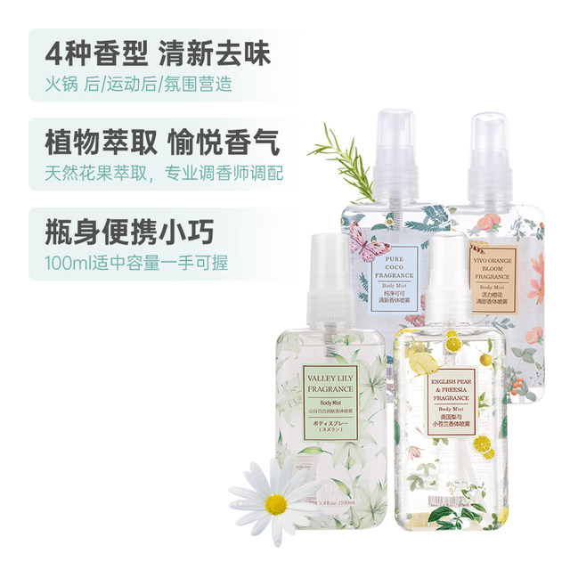 Miniso Deodorant Long-Lasting Fragrance Body Spray for Men and Women ...