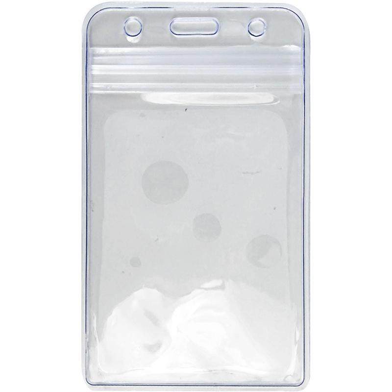 Waterproof ID Card Badge Holder - 10 Pack