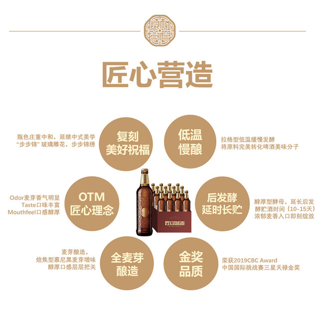 Snowflake beer ingenuity creates 10 degrees 500ml*12 bottles of Lae Gee ...