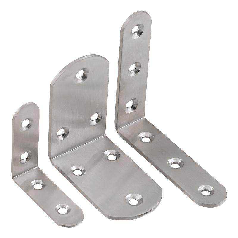 Stainless Steel L-Shaped Corner Code Bracket - 90 Degree Right Angle ...