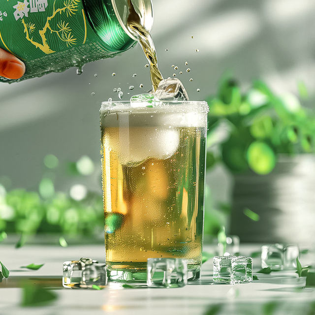 Snow Beer Crystal 8% 330ML*24 listens to fresh lager beer whole box