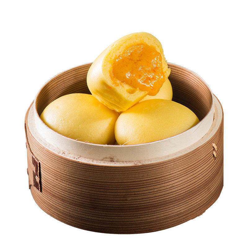 Le Yaoju Quicksand Bun Barbecued Pork Buns - Frozen Breakfast Pastry