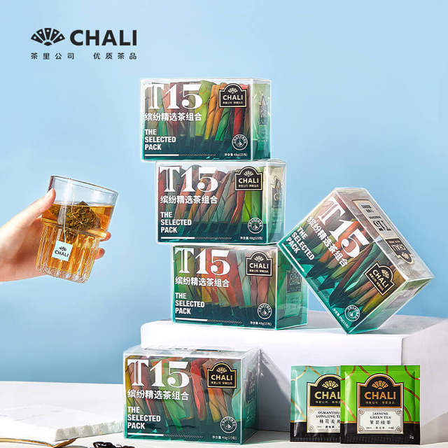 CHALI Company Scented Tea Combination Rose Black Tea Green Flower Fruit ...