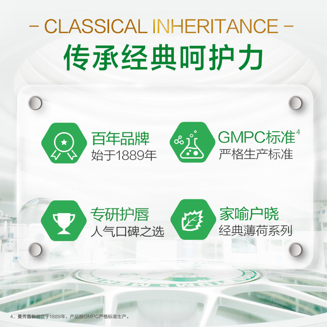 Mentholatum Mint Lip Balm Women's Discount Colorless Moisturizing ...