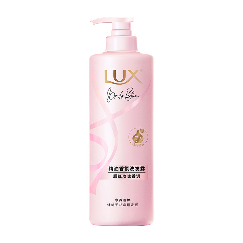 Lux Blooming Rose Shampoo 470g - Long Lasting Fragrance, For All Hair Types