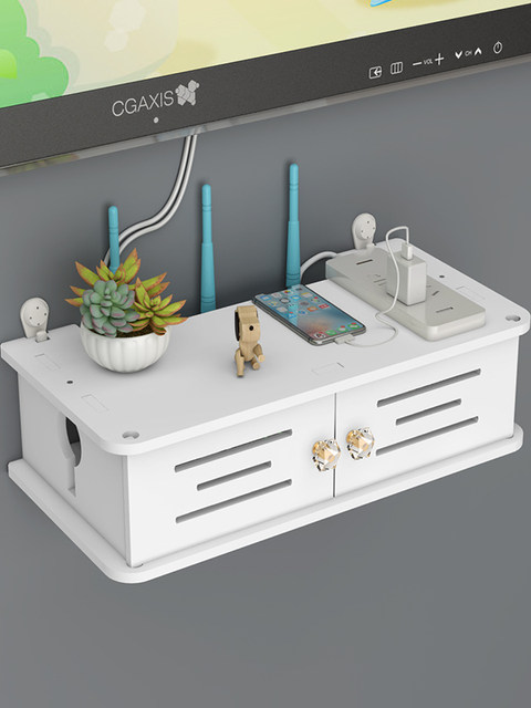 Pole -free wireless WiFi Putting Router Set the Shelf Living Room ...