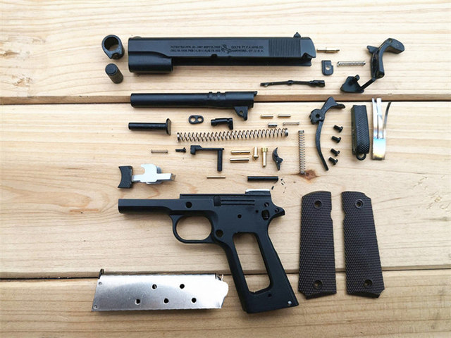 1:2.05 Alloy Empire M1911 Metal Gun Model Simulation Children's Toy Gun ...