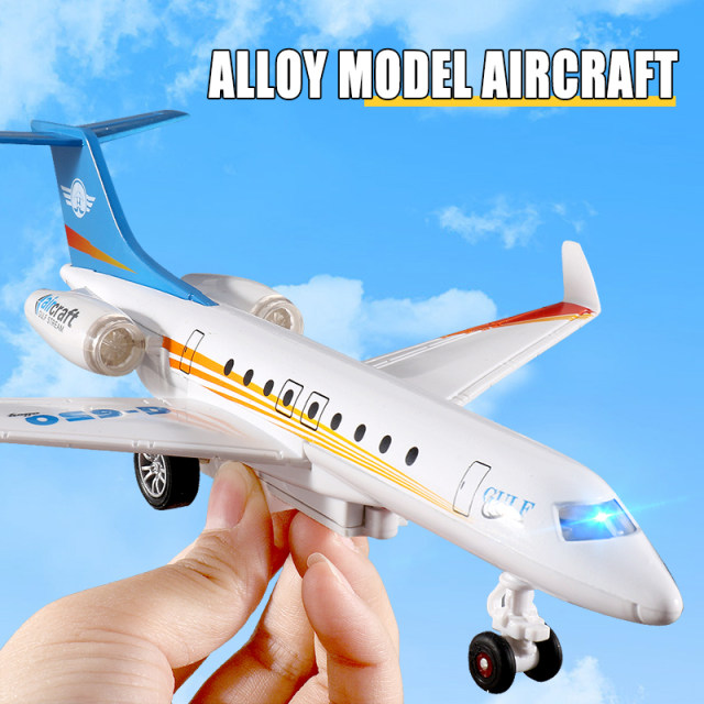 Bay flow G650 simulation aircraft model Large business business passenger aircraft alloy ...