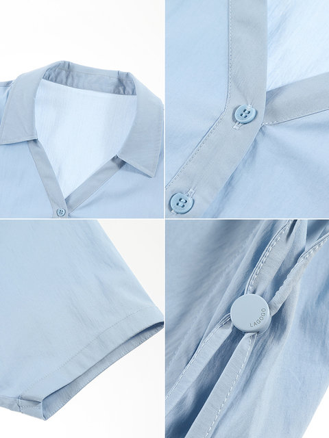 LAGOGO temperament V-neck white dress for women Lagugu Valley 2025 ...