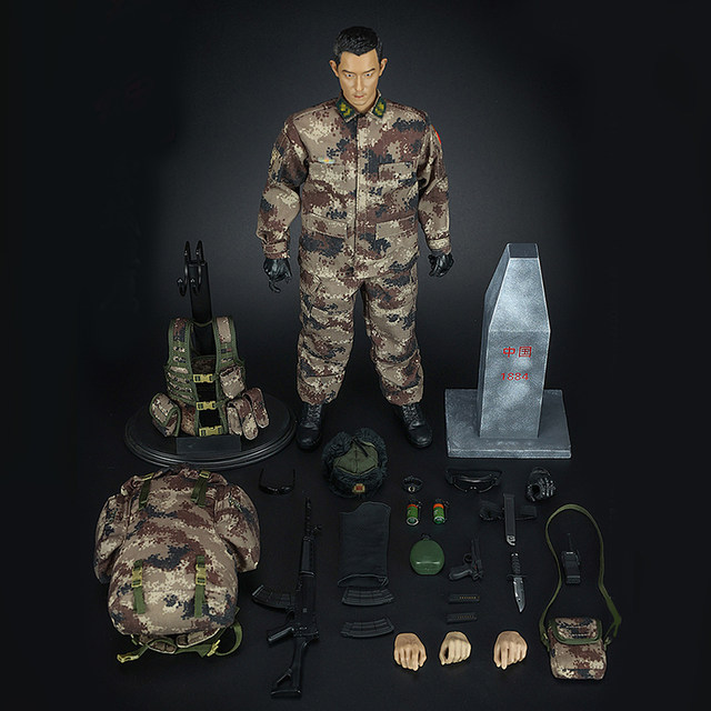 Jeu Old Righteous Chinese Border Warrior 1/6 Soldiers Hand -Man Model ...